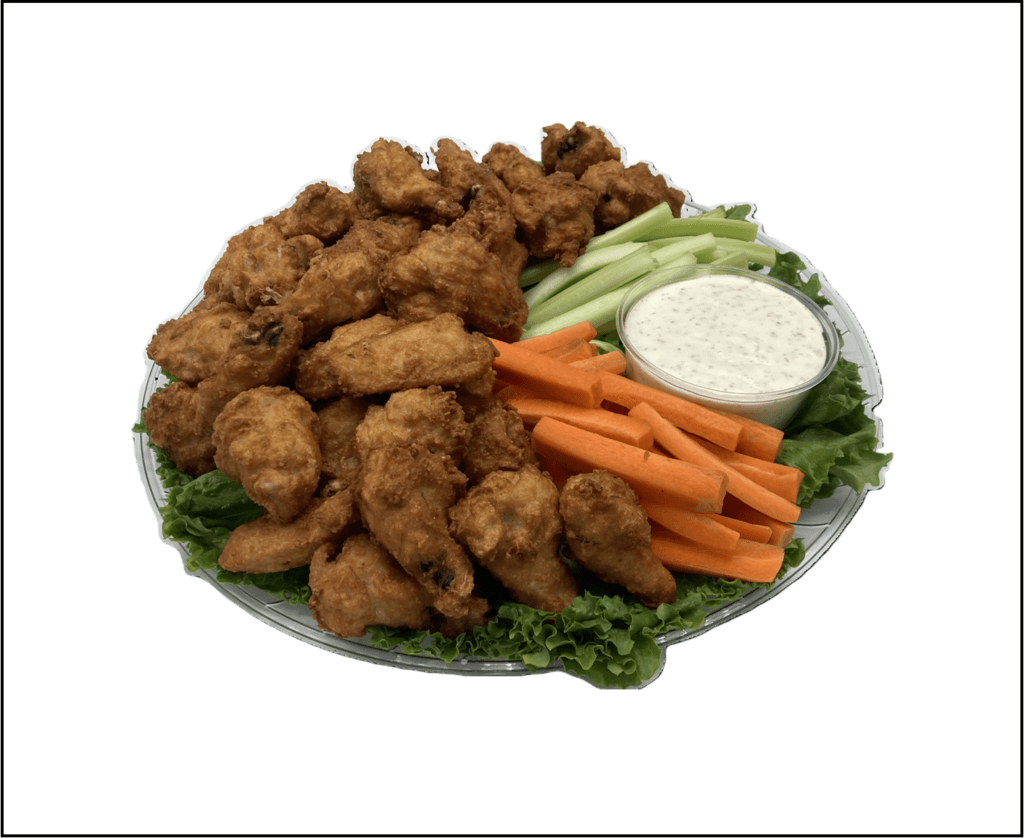 Fried Wing Ding Platter - Miles Farmers Market